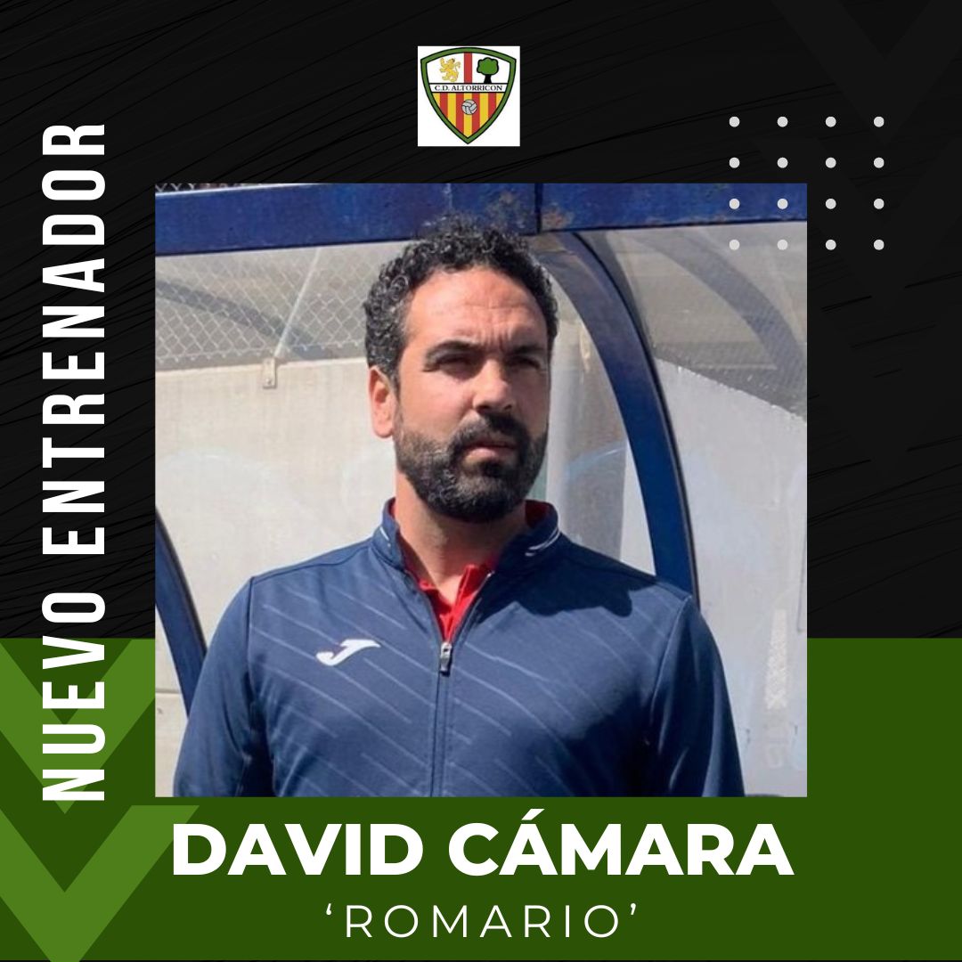 David Cámara 'Romario', nuevo entrenador del CD Altorricón